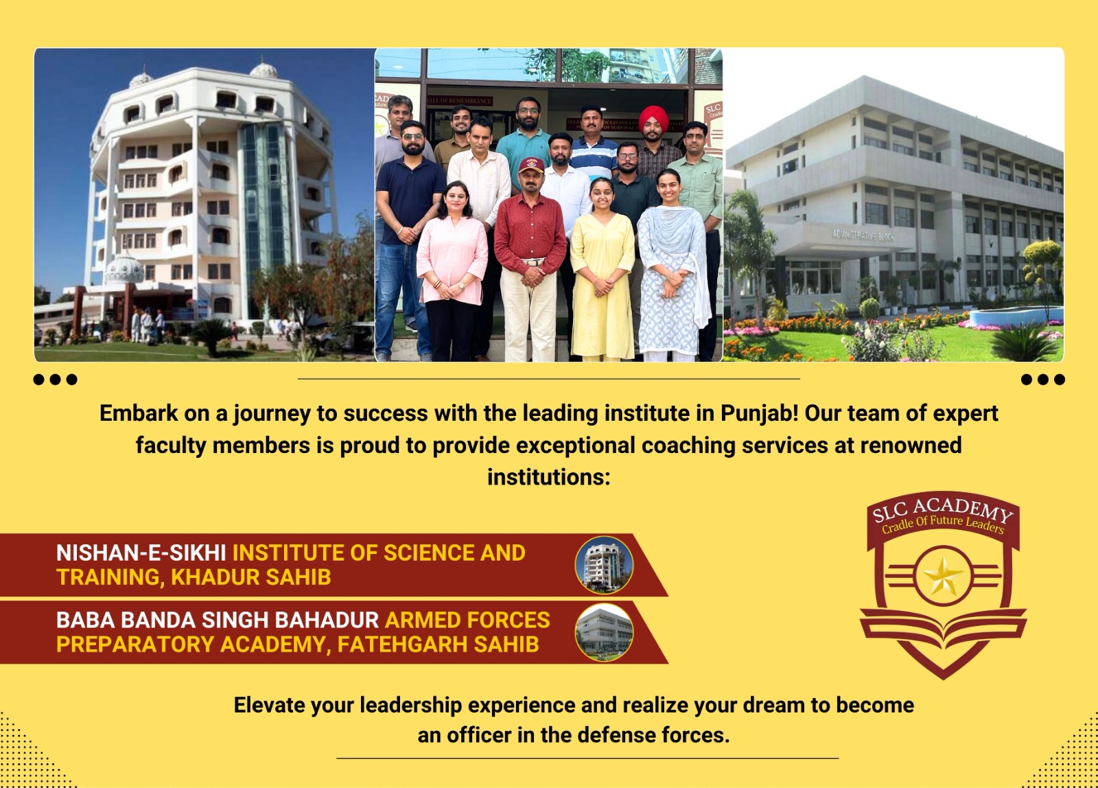 NDA Coaching in Mohali | SSB Preparation | SLC Academy